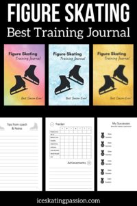 Best figure skating journals and notebooks