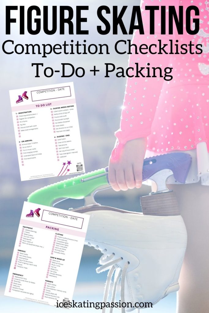 Figure Skating Competition Checklist (to-do + packing)